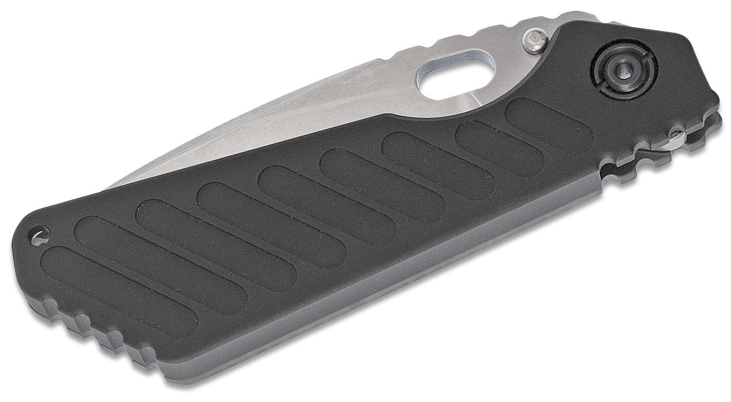 Strider Knives SMF Folding Knife 4" CTS-XHP Stonewashed Blade, Black ...