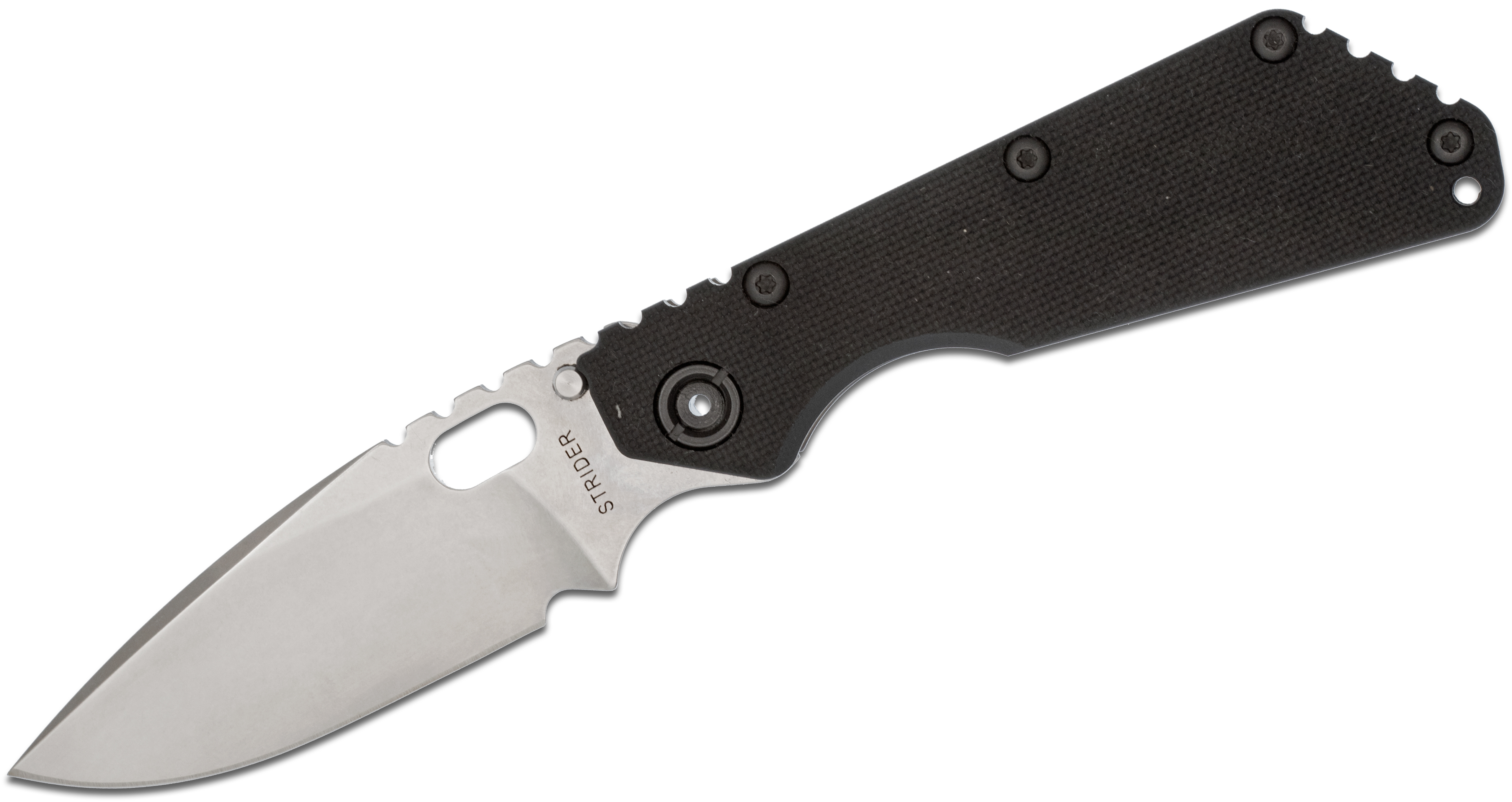 Strider Knives SMF Folding Knife 4" S30V Dagger Ground Stonewashed ...