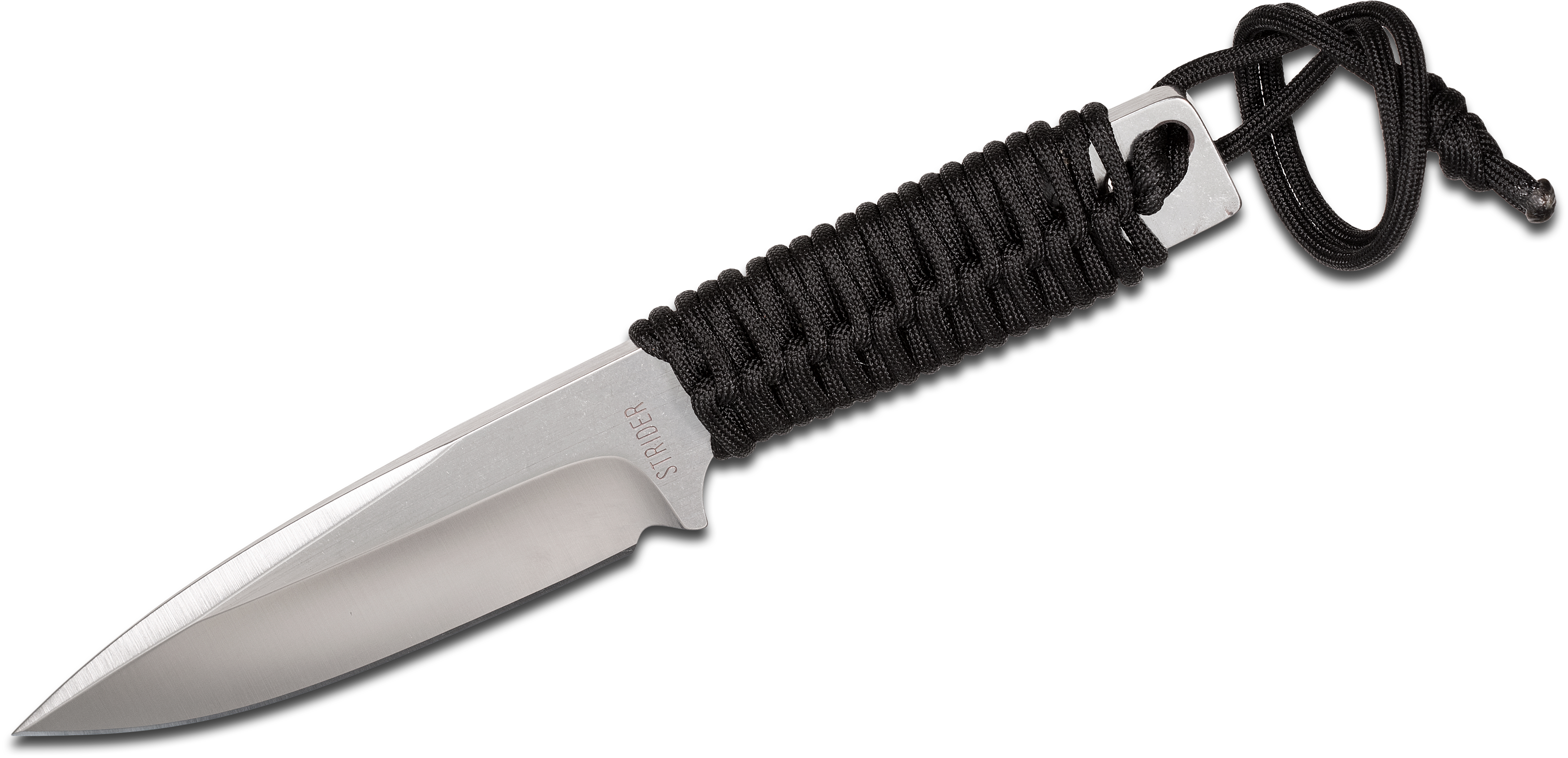 Strider Knives WP Fixed 4" Stonewashed PSF-27 Dagger Ground Blade ...