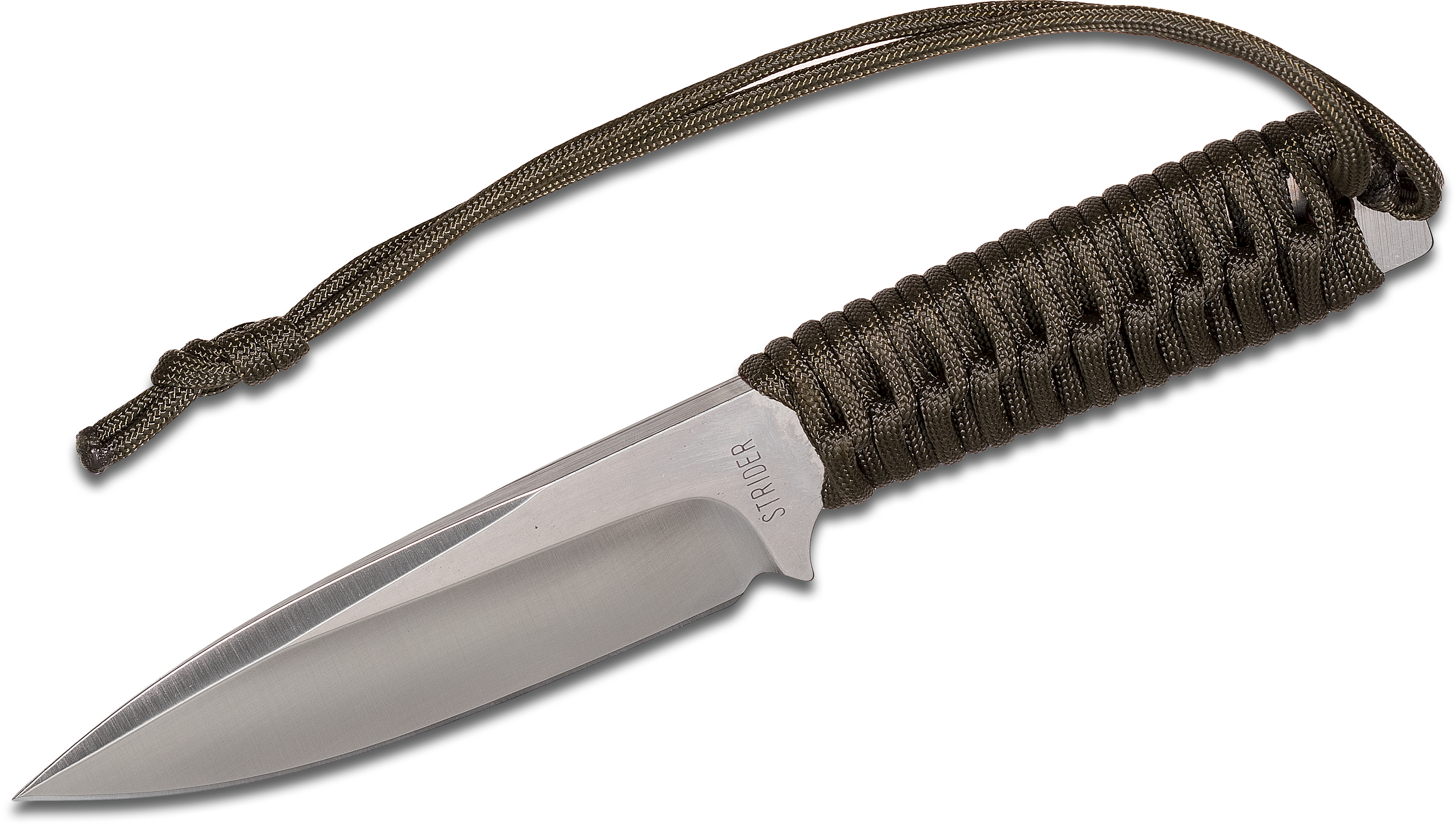 Strider Knives WP Fixed 4" Stonewashed PSF-27 Dagger Ground Blade ...