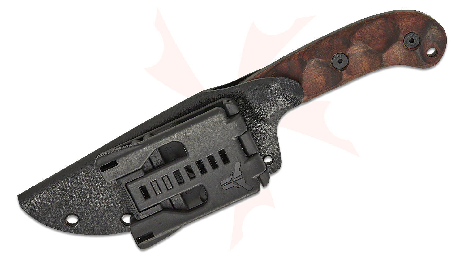 Stroup Knives GP1 General Purpose Fixed Blade Knife 4.375" 1095 Black ...