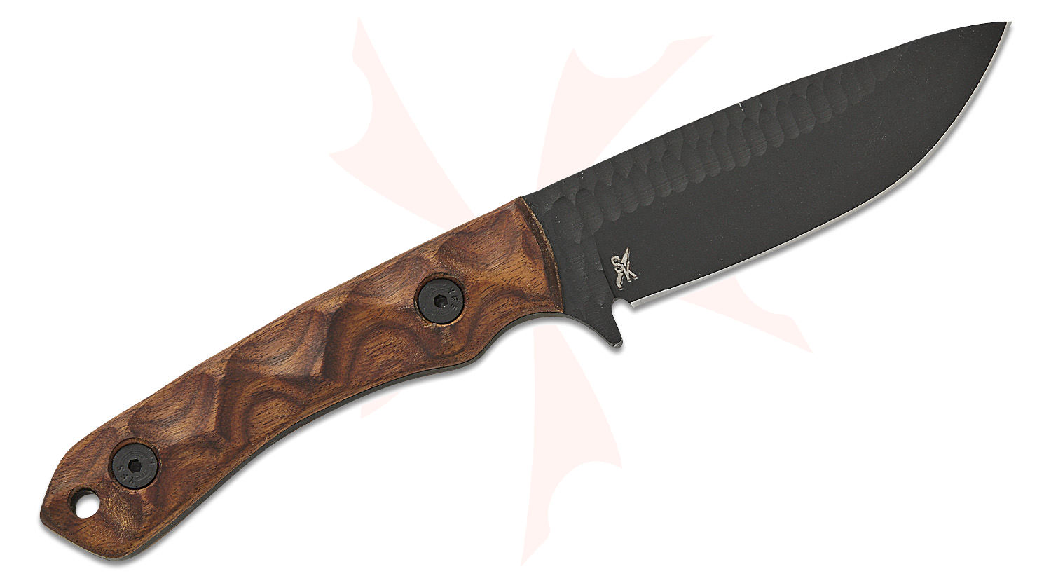 Stroup Knives GP2 General Purpose Fixed Blade Knife 3.75" 1095 Black ...