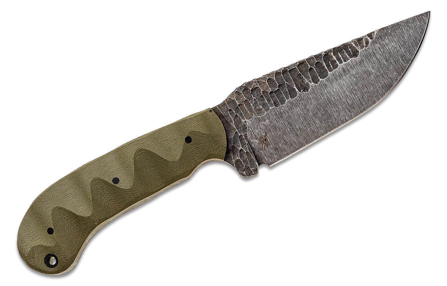 Stroup Knives GP1 General Purpose Fixed Blade Knife 4.375" 1095 Hand ...