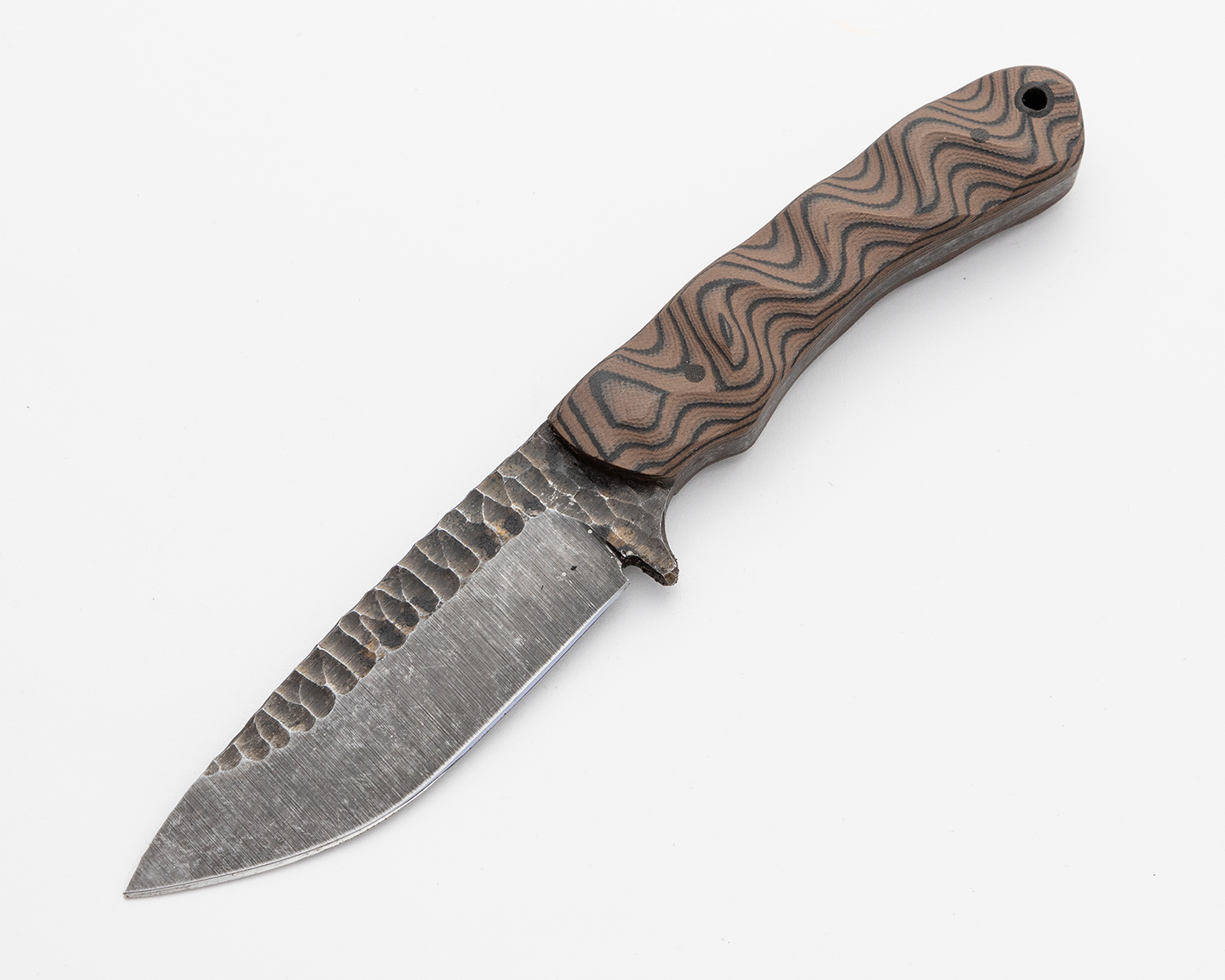 Stroup Knives GP2 General Purpose Fixed Blade Knife 4" 1095 Hand Carved ...