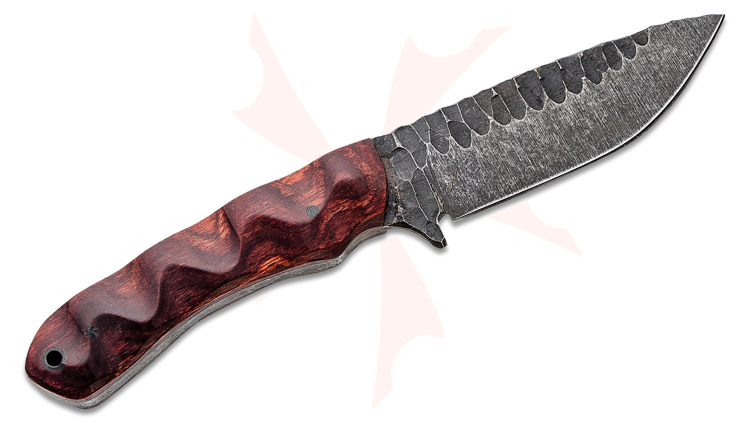 Stroup Knives GP2 General Purpose Fixed Blade Knife 4" 1095 Hand Carved ...