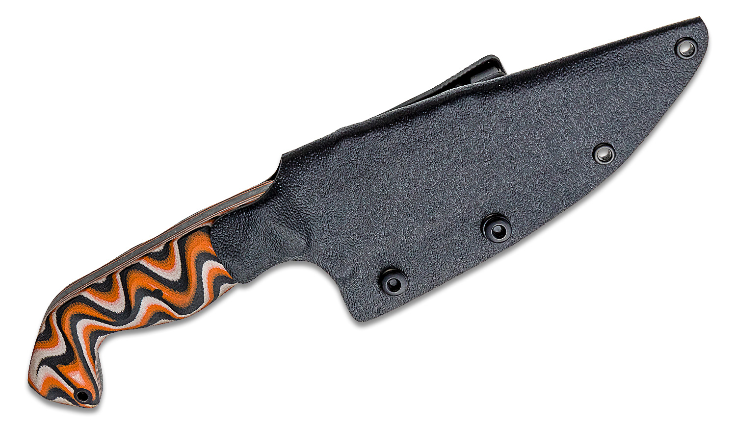 Stroup Knives TU1 Tactical Use Fixed Blade Knife 5" 1095 Hand Carved ...