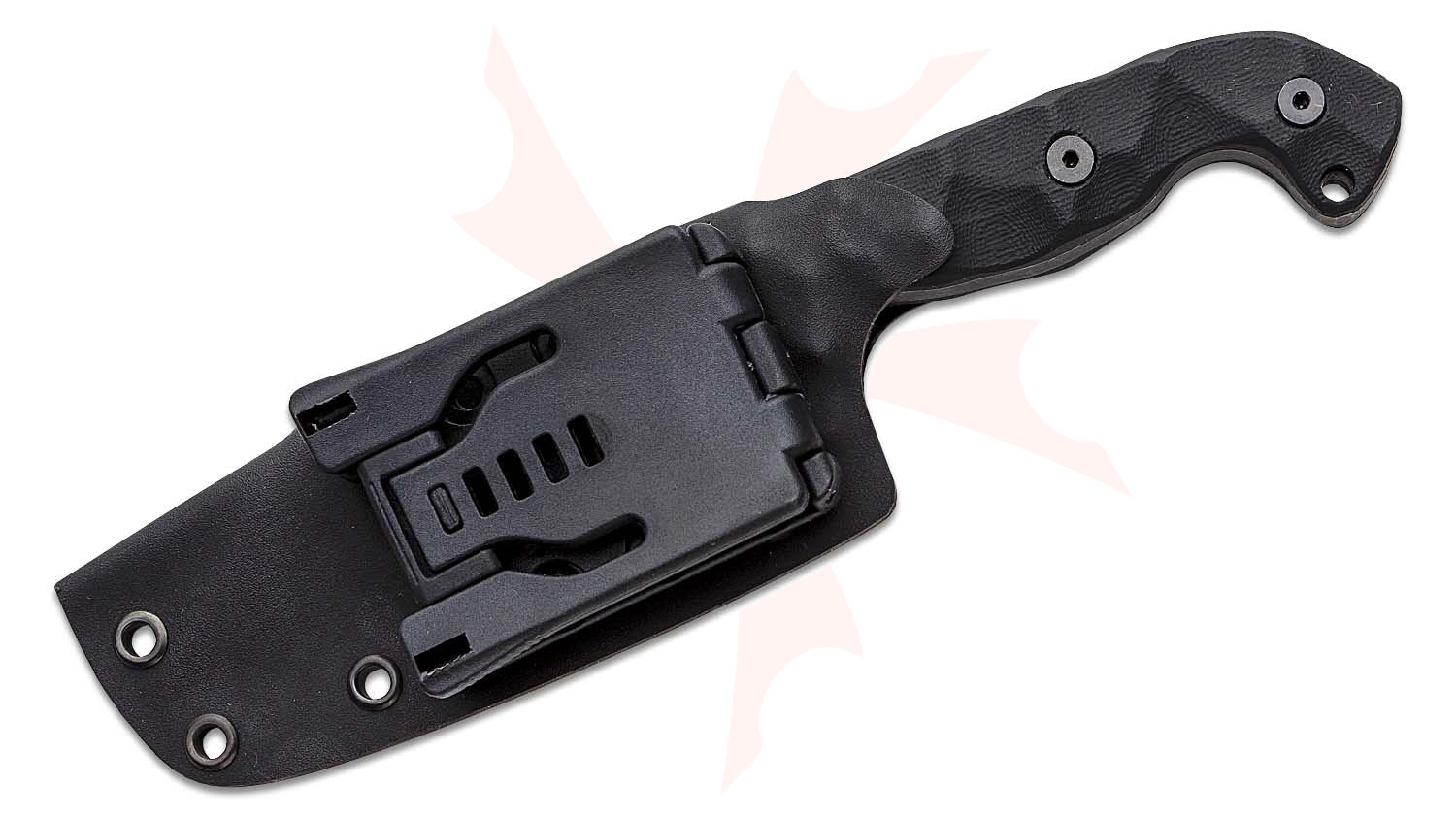 Stroup Knives TU3 Tactical Use Fixed Blade Knife 5" 1095 Hand Carved ...