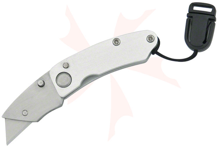 Superknife (Silver) Mini Utility Folding Razor Keychain Knife ...