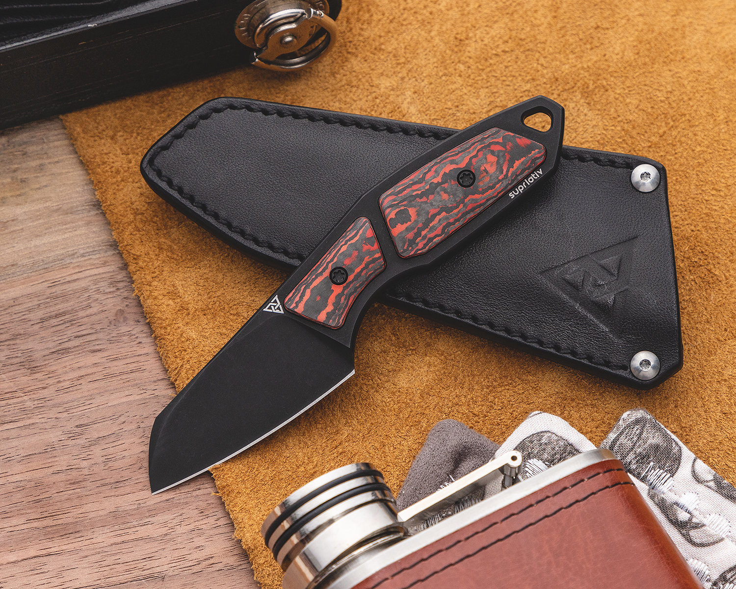 Suprlativ Garcia/Oeser/Pena The Hella Pocket Fixed Blade Knife 2.07 ...