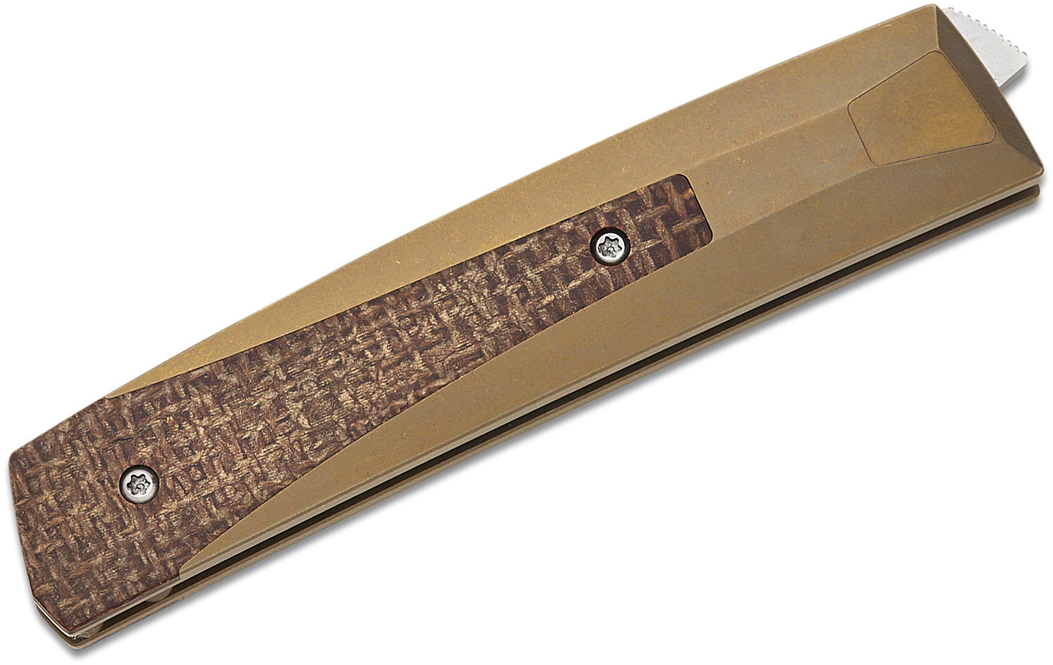 Suprlativ The Tirant Frame Lock Front Flipper Knife 3.5" CPM-M4 Belt ...