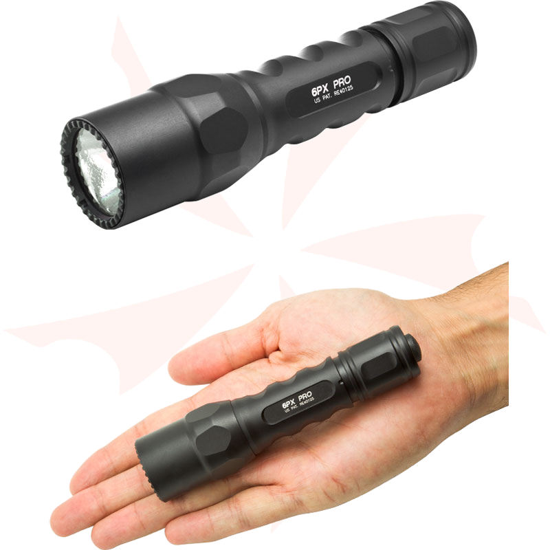 SureFire 6PX Pro Dual-Output LED Flashlight, 200 Max Lumens ...