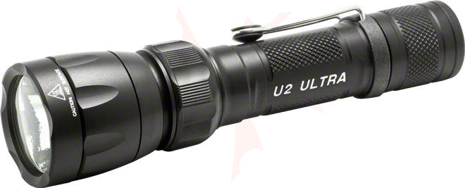 SureFire U2 Ultra Variable-Output LED Flashlight, 100 Max Lumens ...