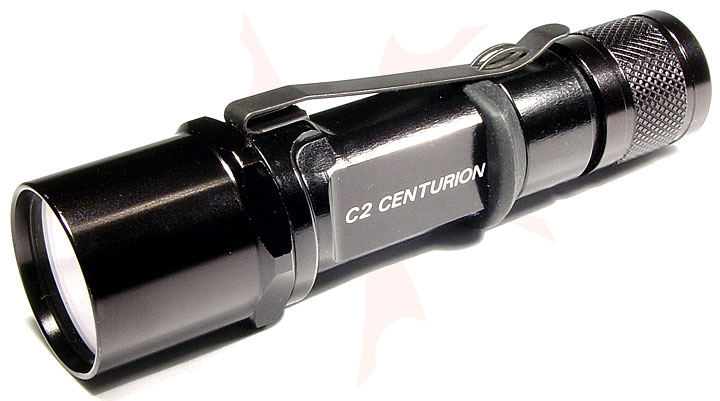 SureFire Black C2 Centurion 5.1" Personal Incandescent Flashlight - KnifeCenter - C2-BK ...