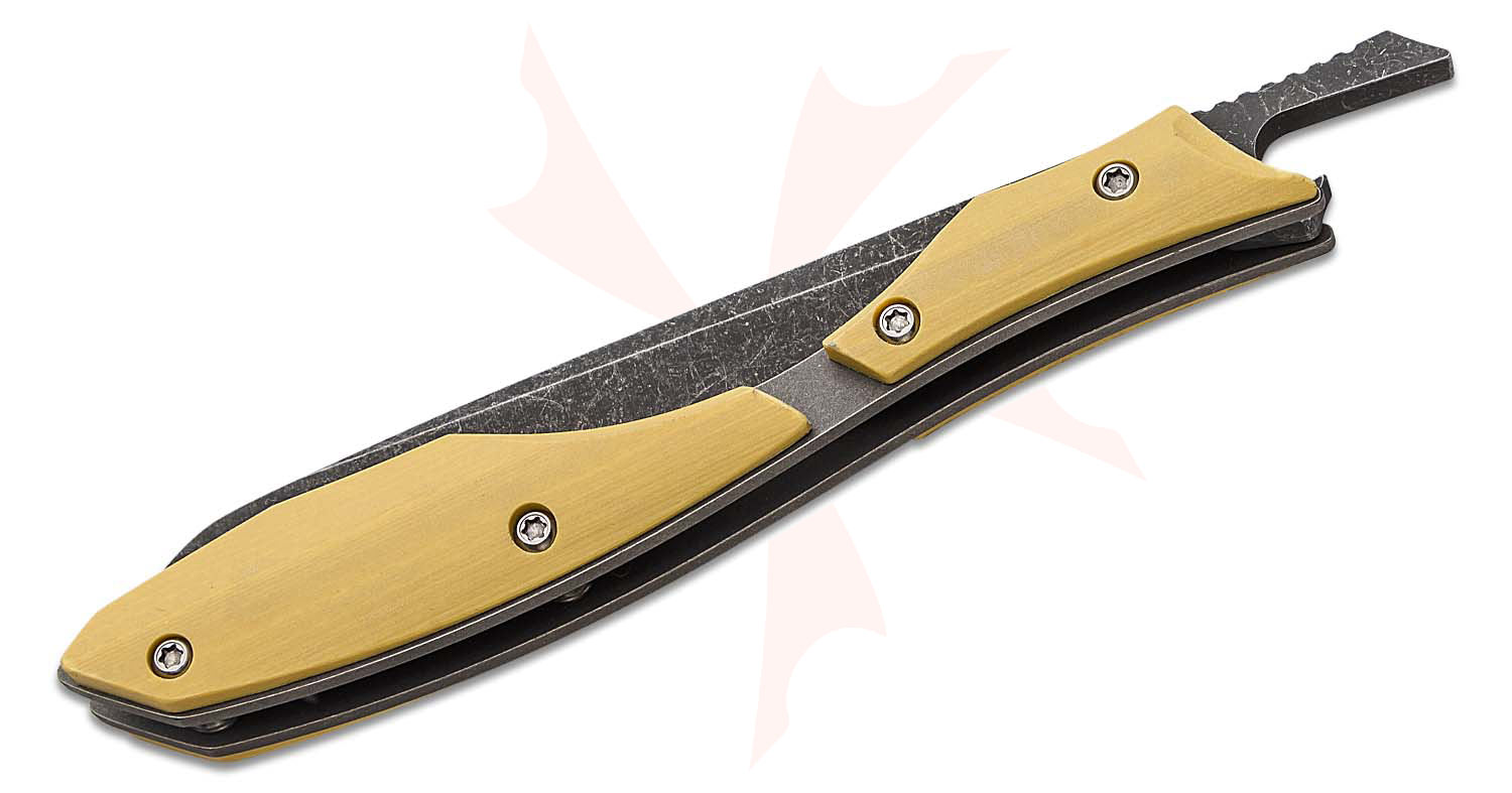 Nick Swan Custom Model 94 Double Detent Friction Folding Knife 3.5" AEB ...