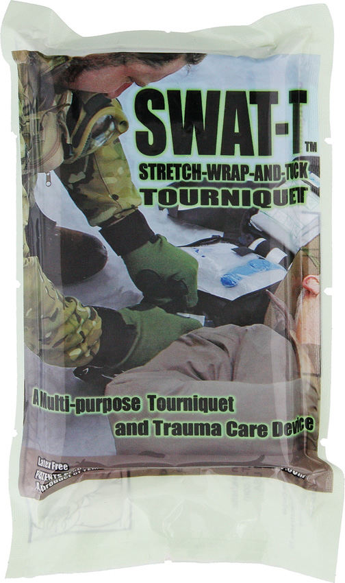 SWAT-T Multi-Purpose Tourniquet, Black - KnifeCenter - SWATTB