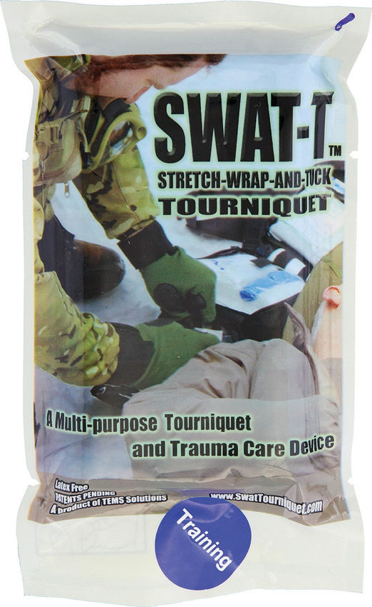 SWAT-T Multi-Purpose Tourniquet, Blue, Training Only - KnifeCenter - SWATTL