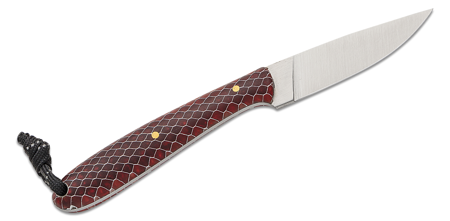 T.M. Hunt Custom Bird & Trout Fixed Blade Knife 3.25" AEB-L Satin Blade ...