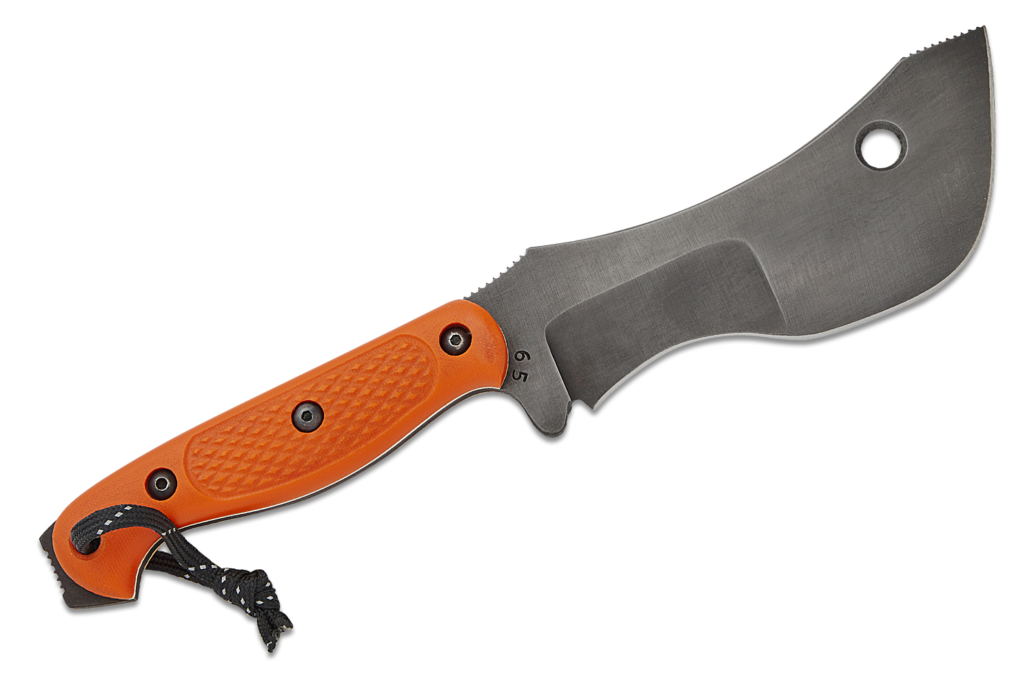 T.M. Hunt M14 Toe Popper Fixed Blade Knife 5.75" O1 Acid Etched Blade ...