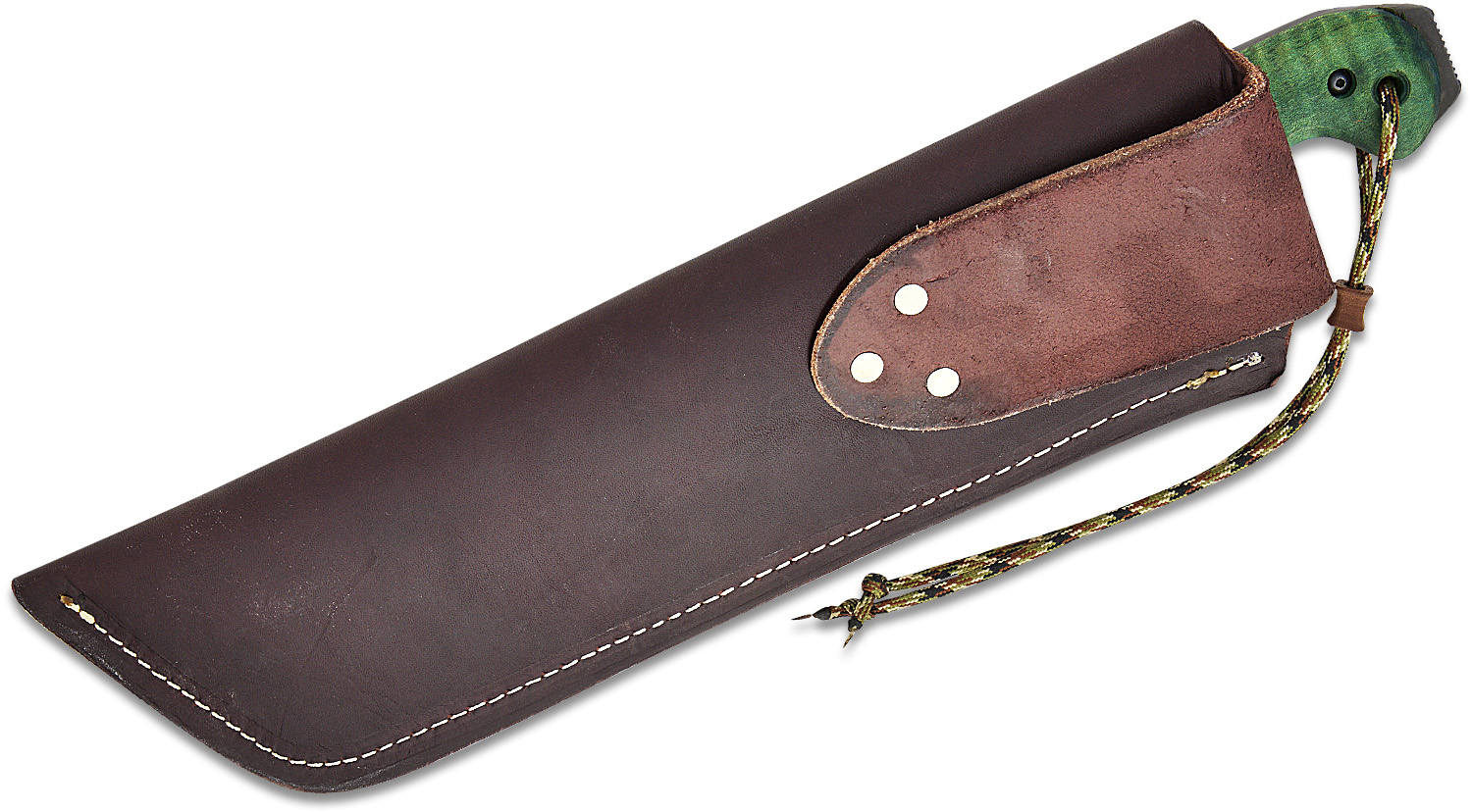 T.M. Hunt M18 Fixed Blade Knife 10.125" O1 Acid Washed Recurve Chopper ...