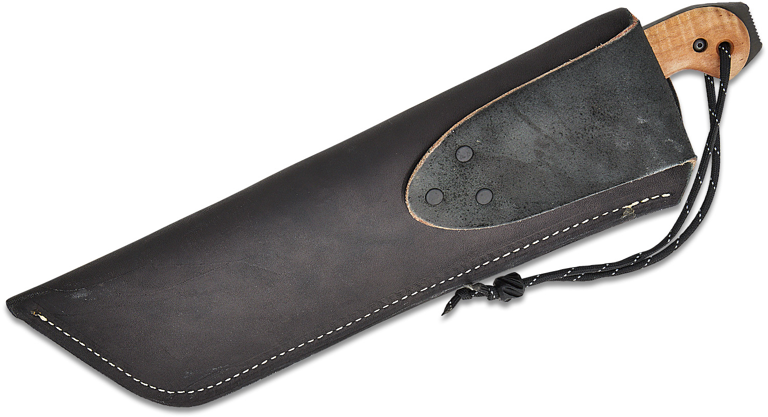 T.M. Hunt M18 Fixed Blade Knife 10.125" O1 Acid Washed Recurve Chopper ...