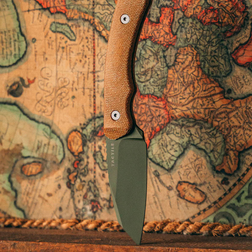 Tactile Knife Co. Taylor Martin Redhawk Fixed Blade Knife 2.75" CPM ...