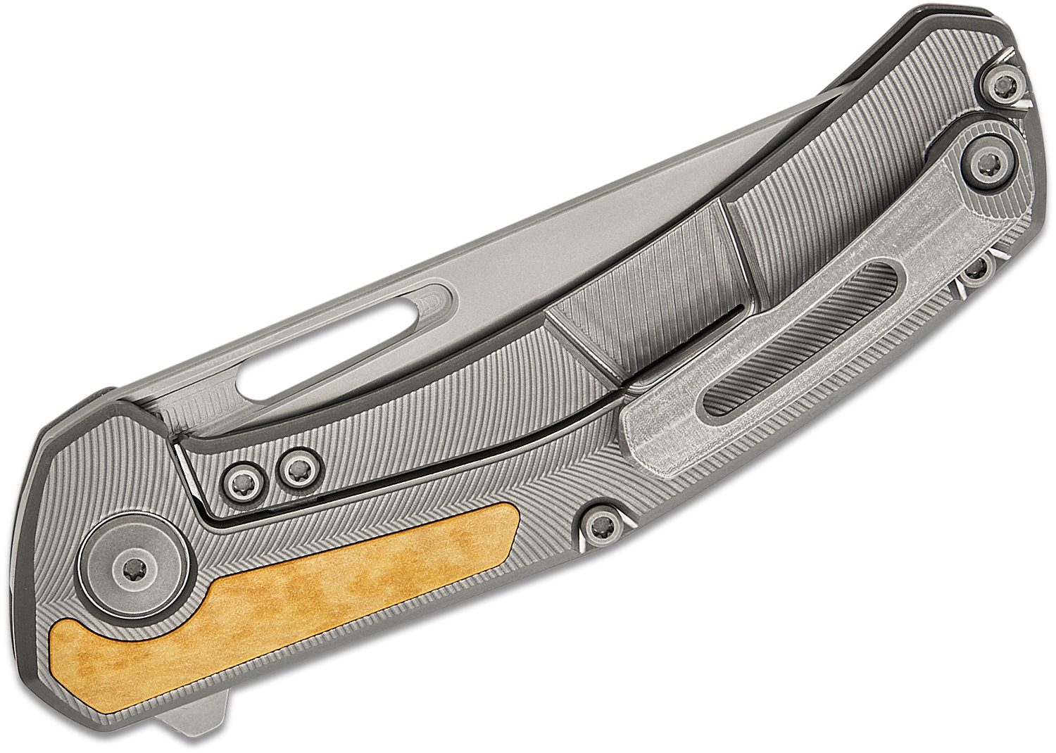 Tactile Knife Co. TJ Schwartz Archer Inlay Frame Lock Flipper Knife 3.4 ...