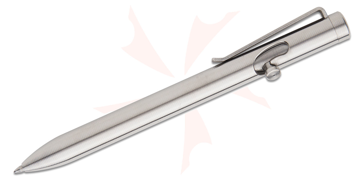 Tactile Turn Titanium Bolt Action Pen, Short, 5.1" Overall ...