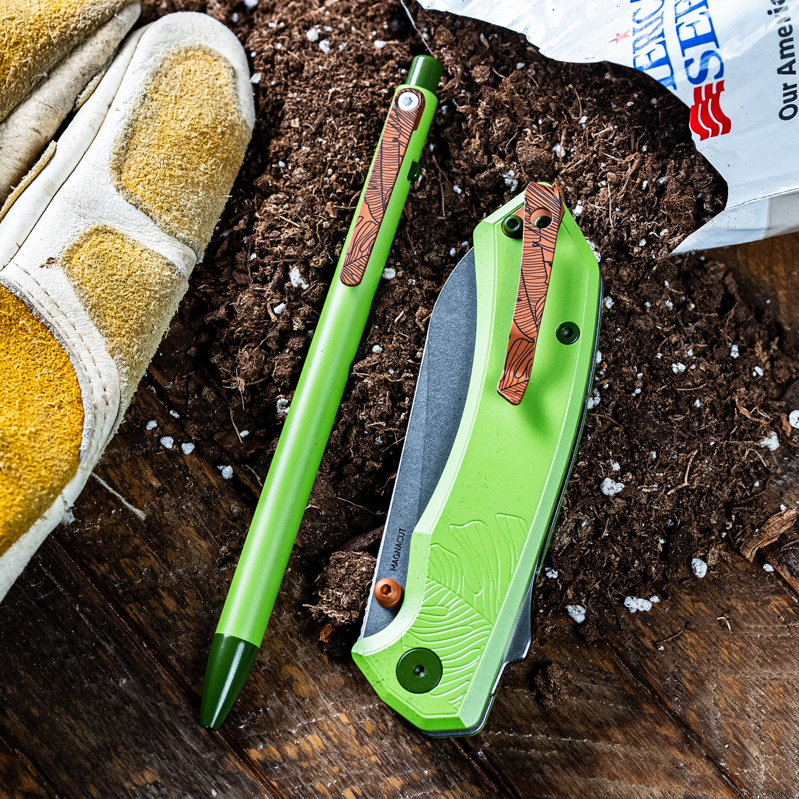 Tactile Knife Co. Limited Edition Seasonal Sprout Chupacabra Superlock ...