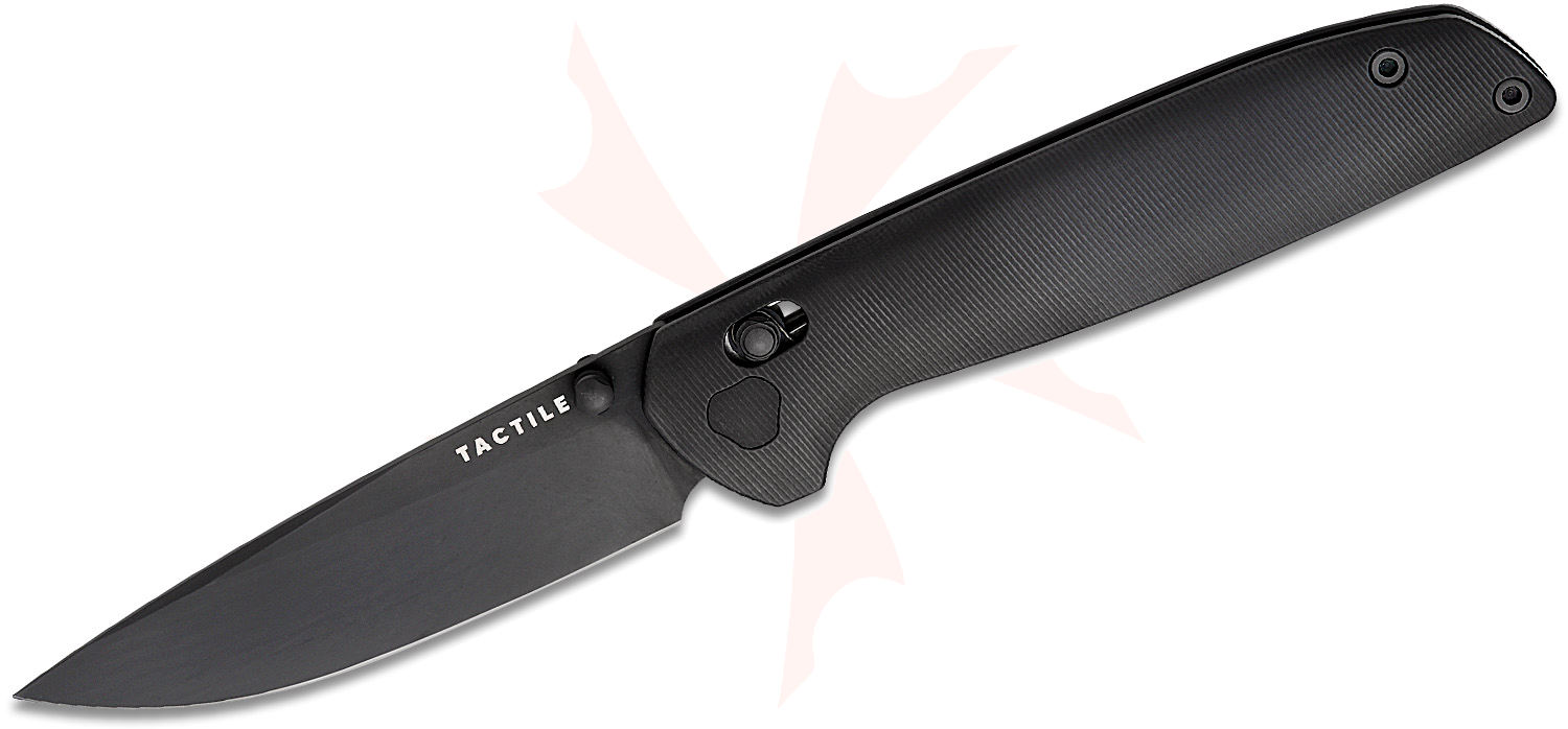 Tactile Knife Co. Richard Rogers Maverick Folding Knife 3.5" Black DLC ...