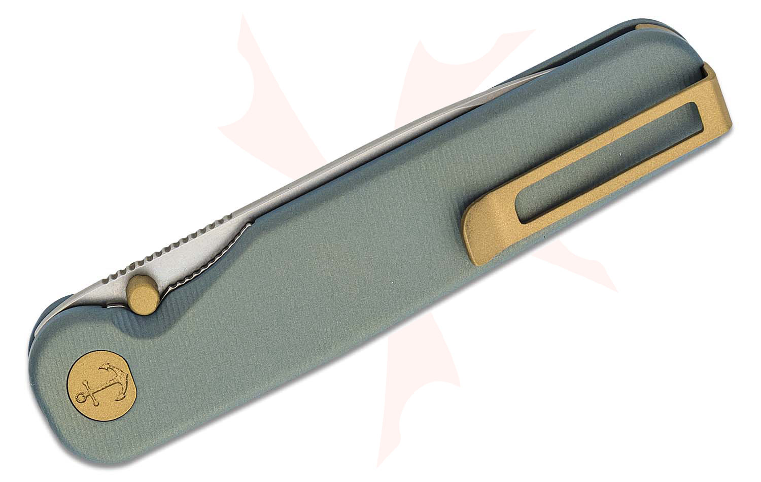 Tactile Knife Co. Limited Edition Rockwall Thumb Stud Nautilus Folding ...