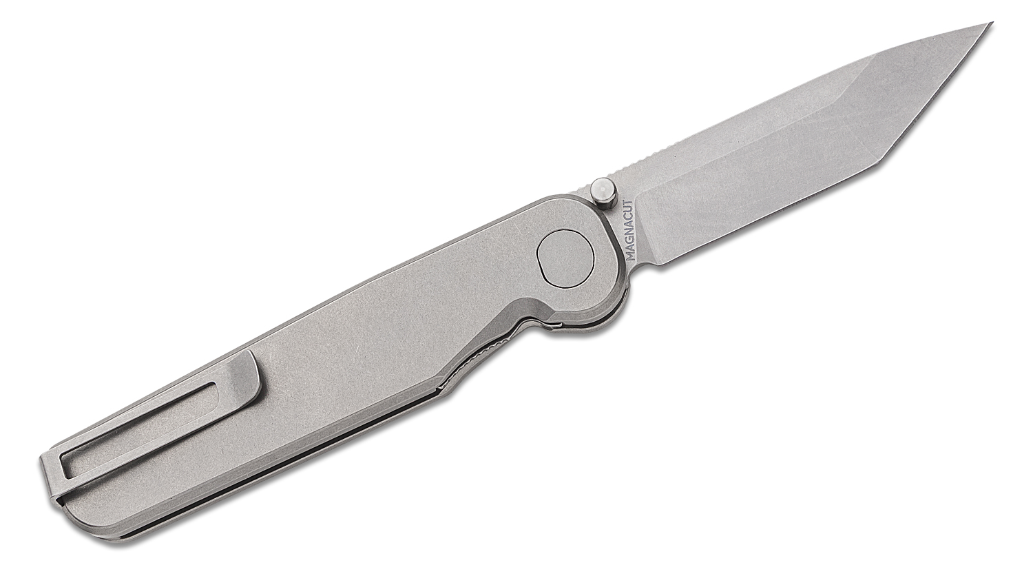 Tactile Knife Co. Rockwall Thumb Stud Folding Knife 3" MagnaCut Tanto ...