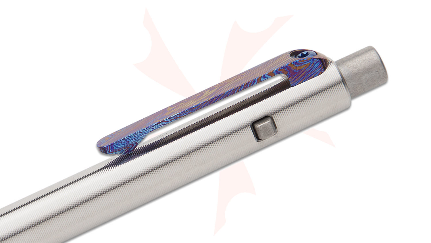 Tactile Turn Titanium Side Click Pen, Short, Timascus Clip, 5.3 ...