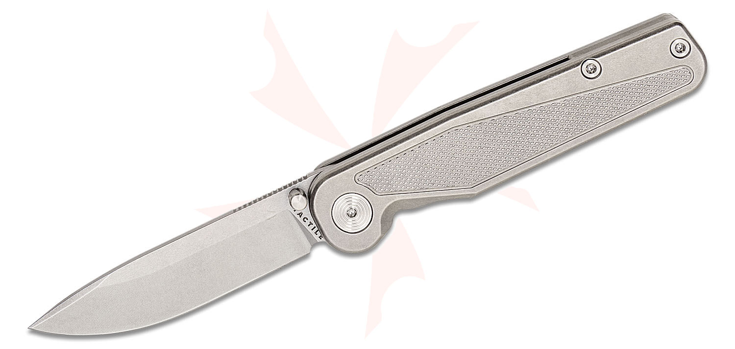 Tactile Knife Co. Rockwall USA-Made Folding Knife 3" MagnaCut Drop ...