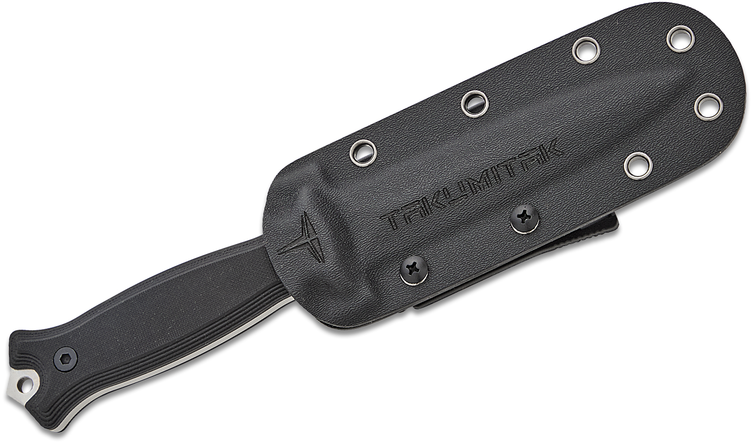 Takumitak Knives Havoc Fixed Blade Knife 4.75" D2 Satin Polished Double ...
