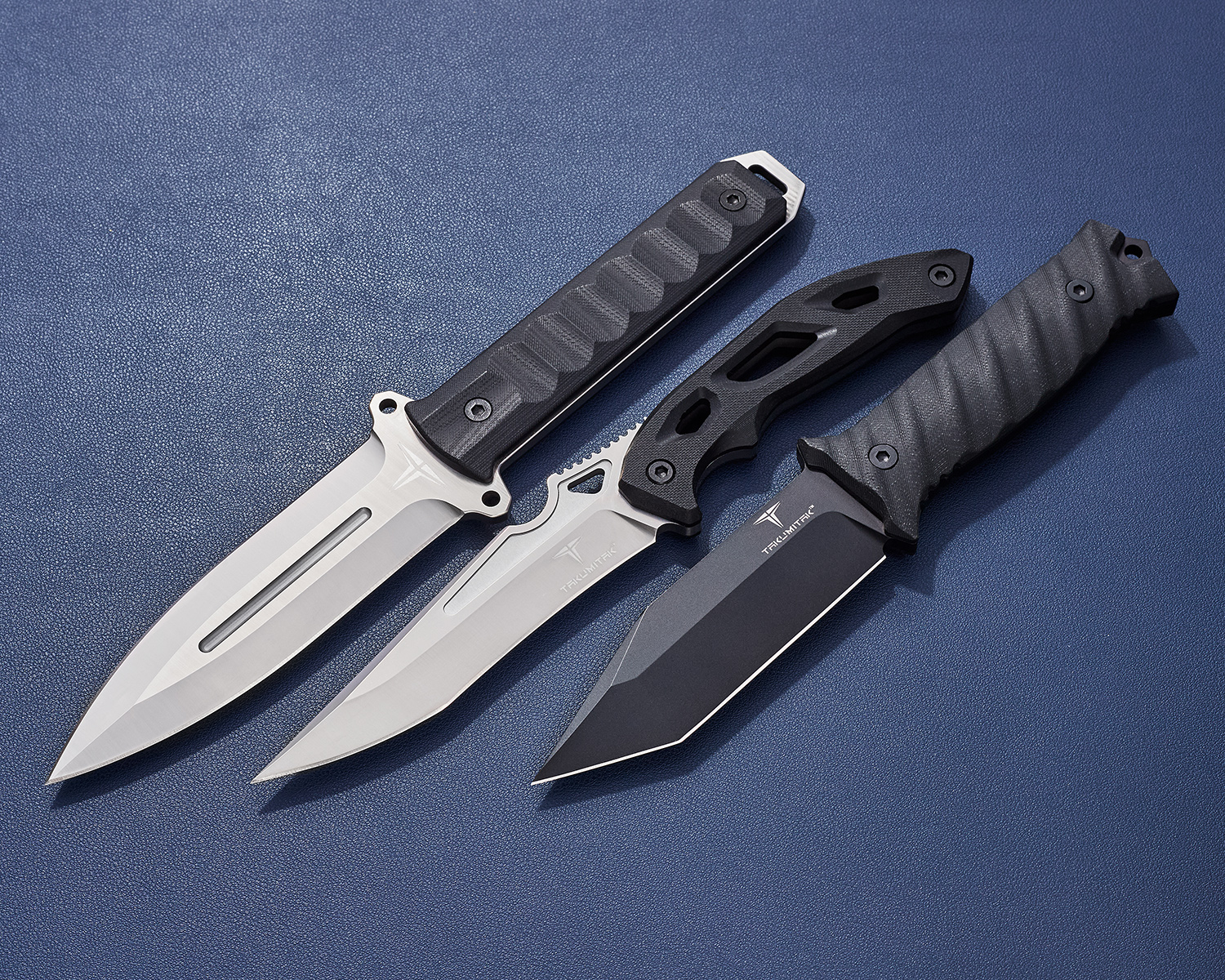 Takumitak Knives Unhinged Fixed Blade Knife 4.5" D2 Satin Polished ...