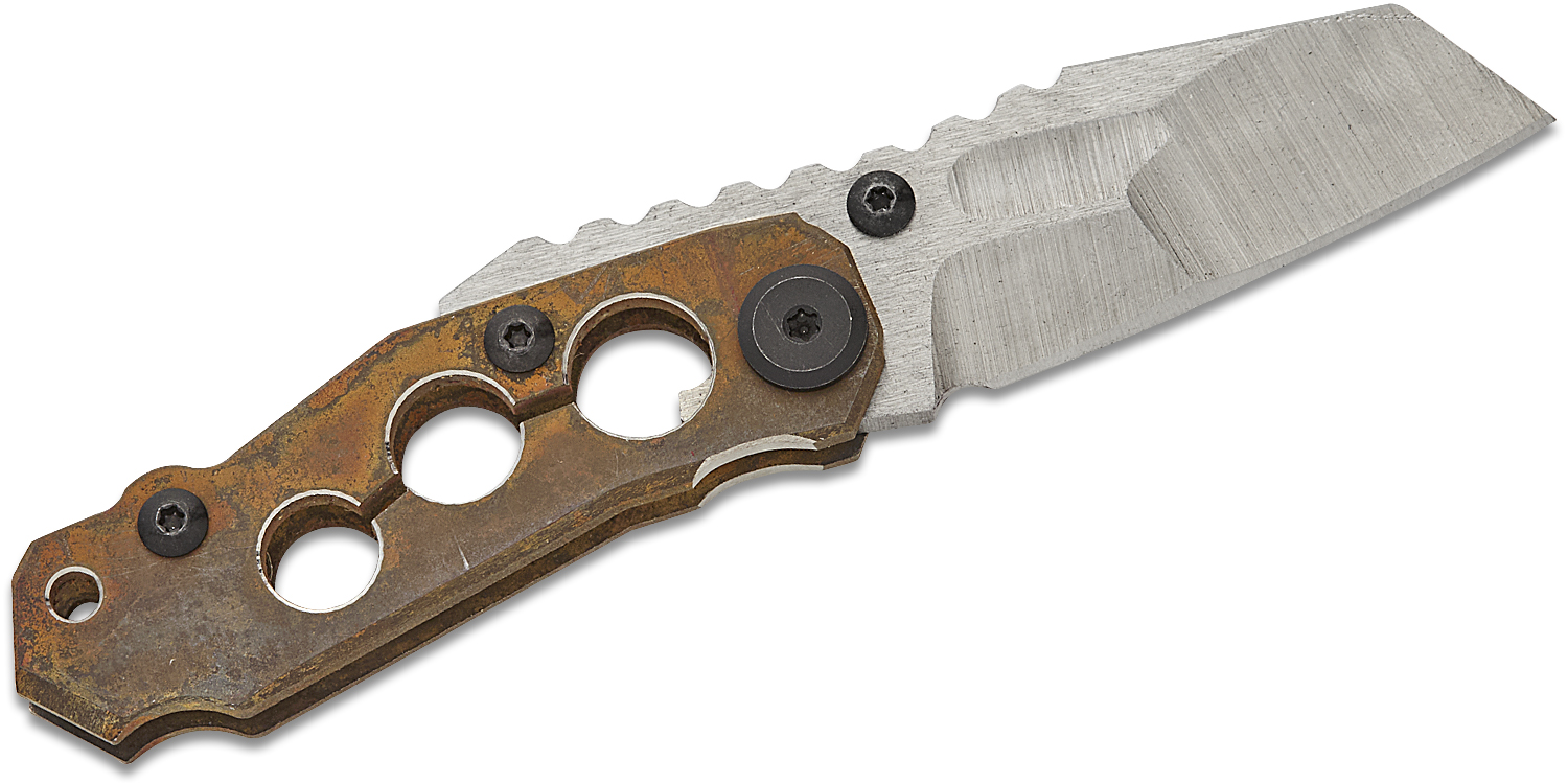 TASknives Custom Atom Friction Folding Knife 1.95" Nitro-V Satin ...