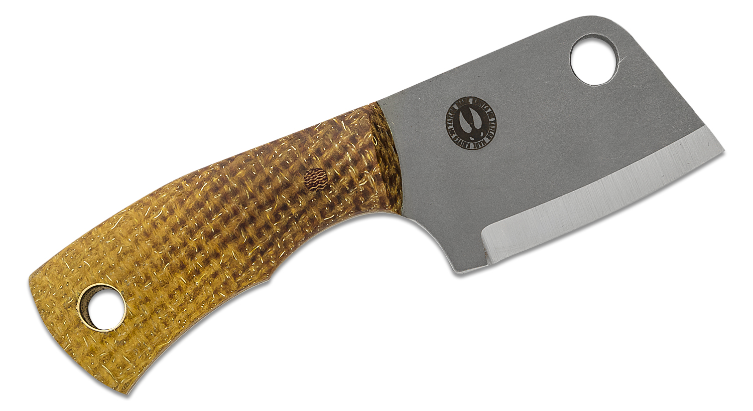 Chris Taylor Custom Mini Cleaver Fixed Blade Knife 2.5" CPM-MagnaCut ...