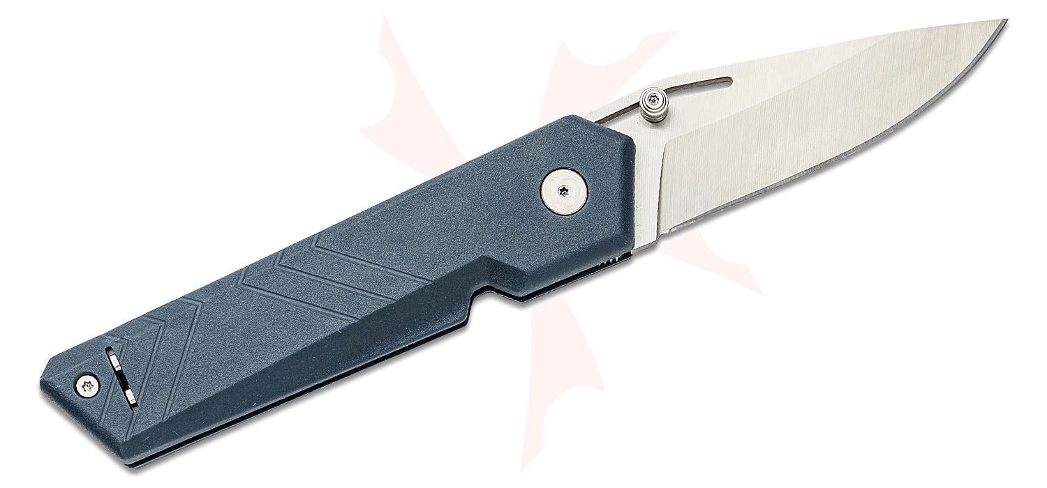 TB Outdoor Unboxer EDC Slipjoint Folding Knife, 2.75" Nitrox Satin Clip ...