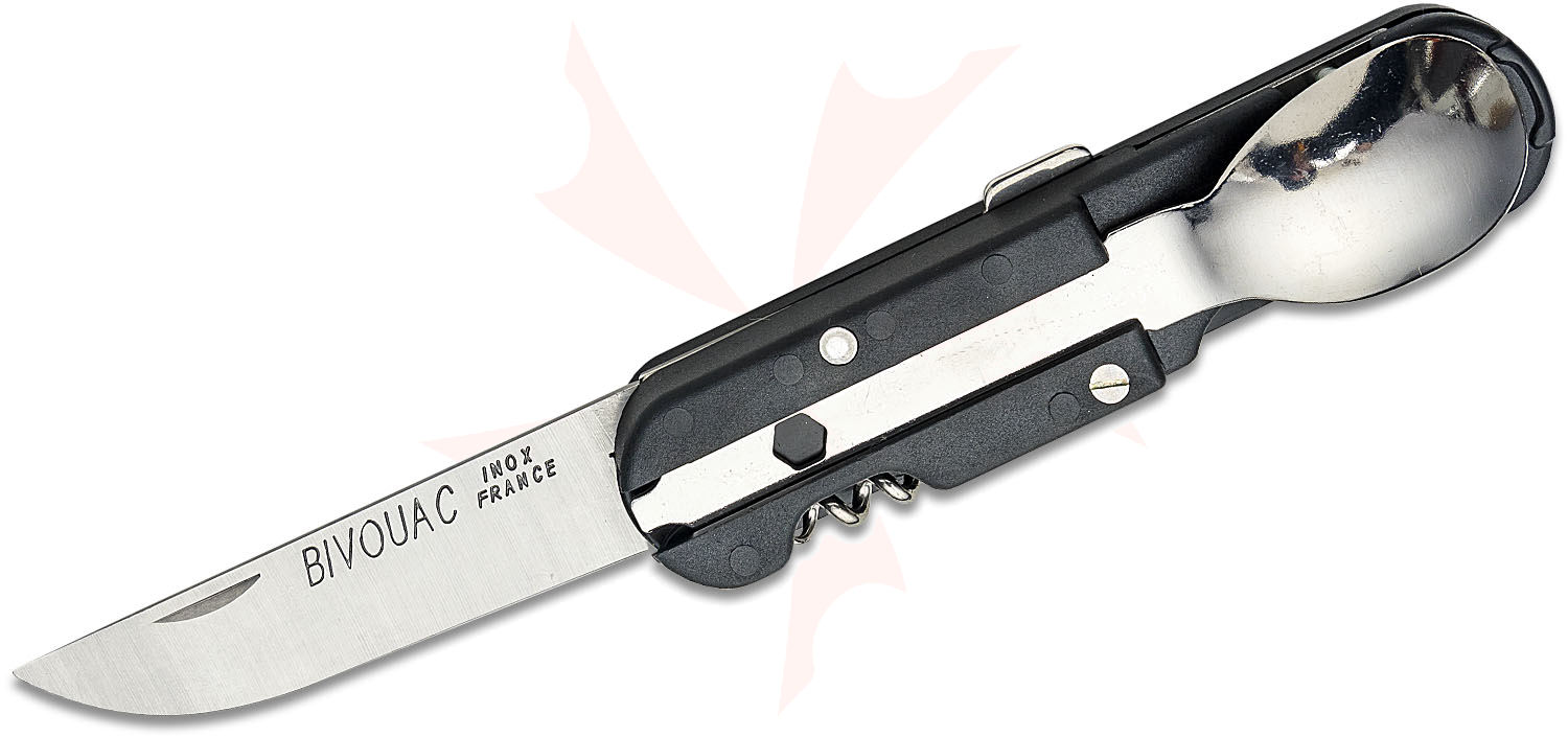 TB Outdoor Bivouac Multifunction Folding Camp Knife, 5.5" Closed, Black ...