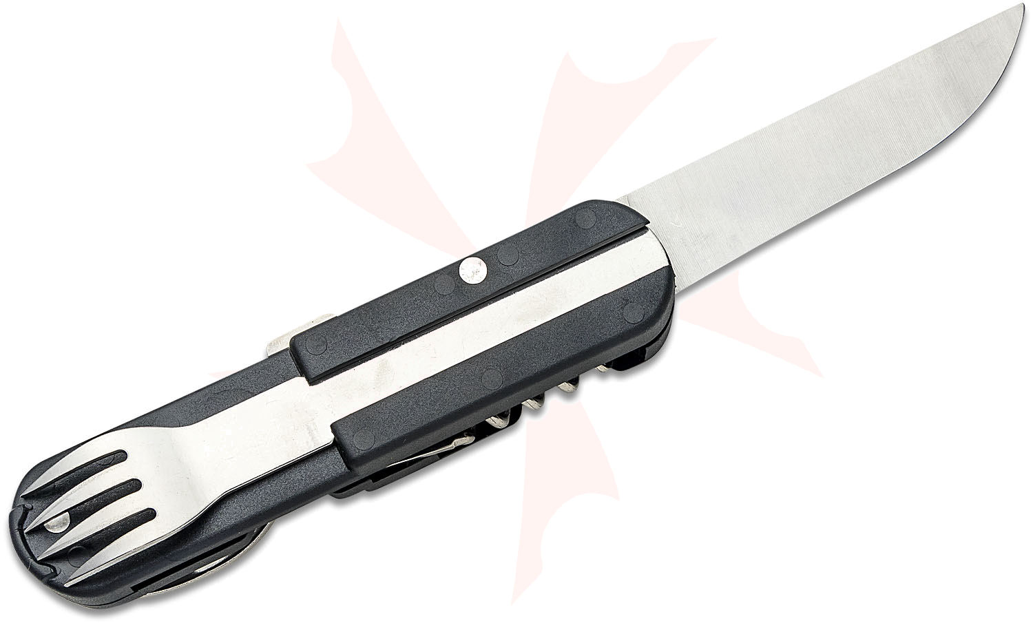 TB Outdoor Bivouac Multifunction Folding Camp Knife, 5.5" Closed, Black ...