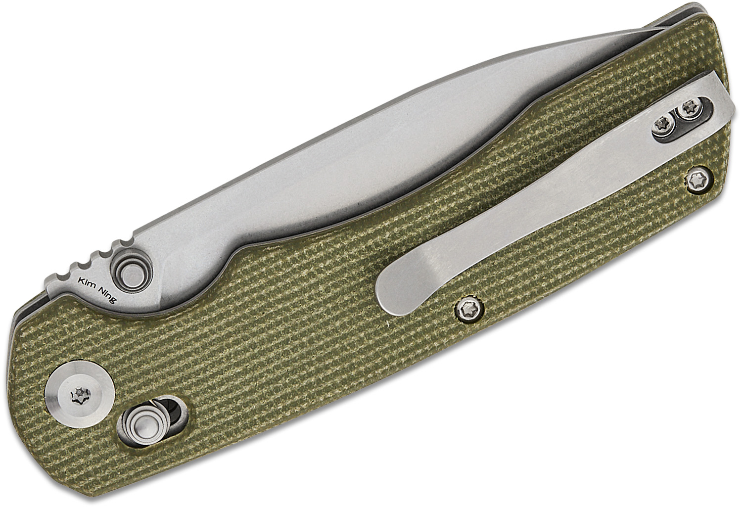 Tenable Knives Kryo Crossbar Lock Folding Knife 3.58" 14C28N ...