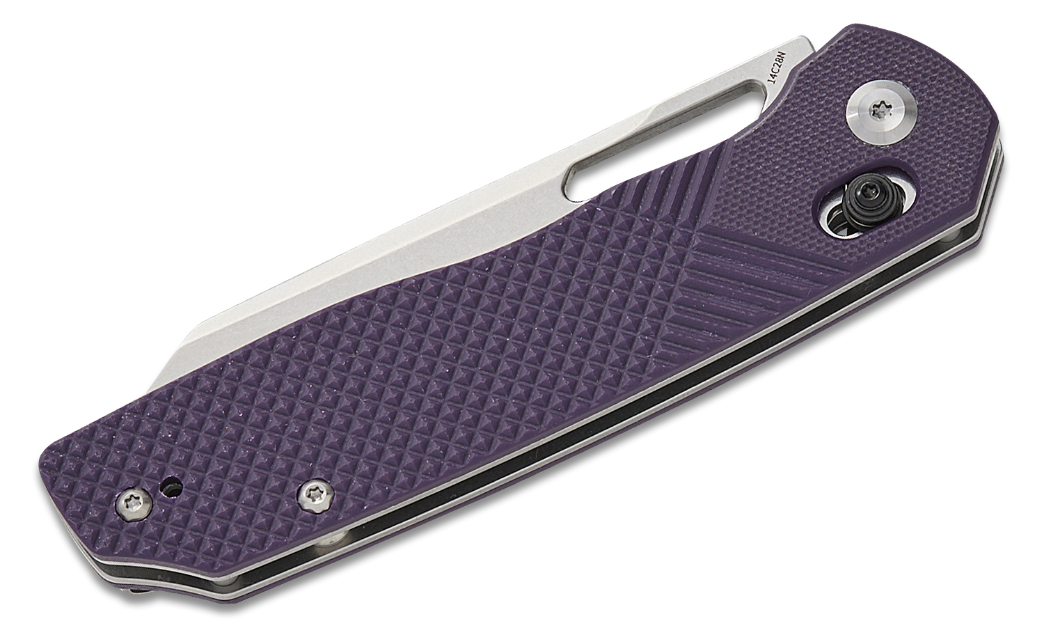 Tenable Knives Shard Crossbar Lock Folding Knife 3.47" 14C28N ...