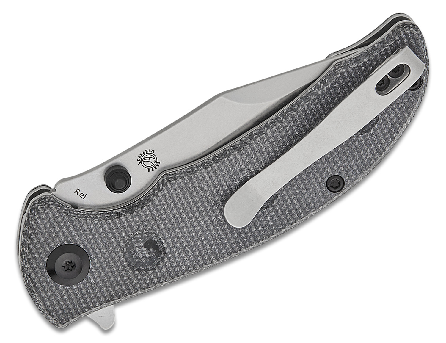 Tenable Knives Rei Liner Lock Flipper Knife 3.3" 14C28N Stonewashed ...