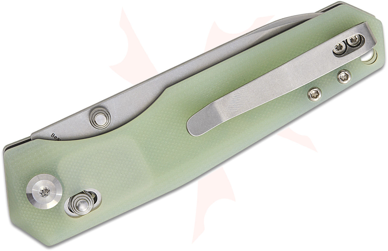 Tenable Knives Beaver Crossbar Lock Folding Knife 3.44" Nitro-V ...