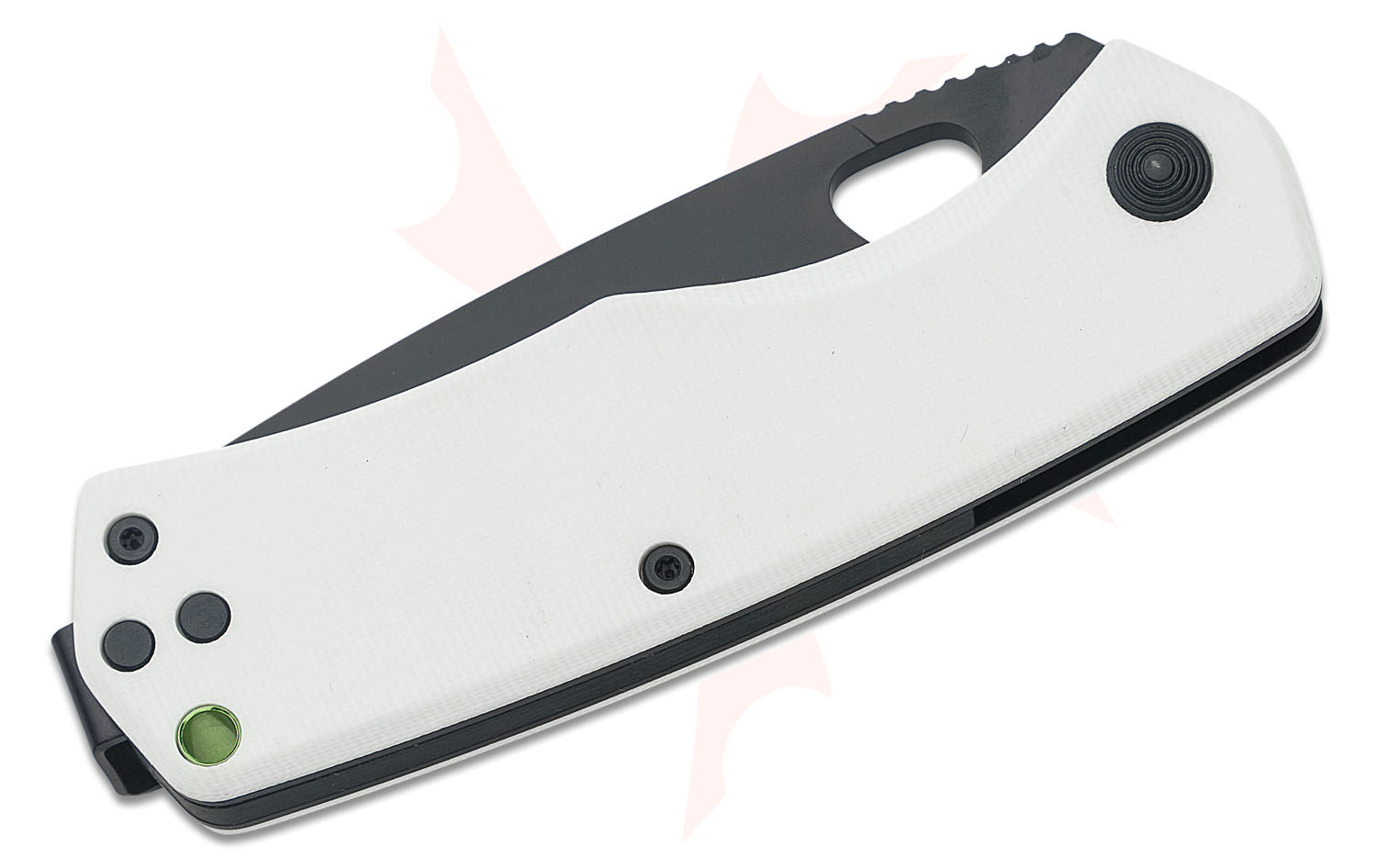 The James Brand Folsom Liner Lock Folding Knife 2.75" VG-10 Black Plain ...