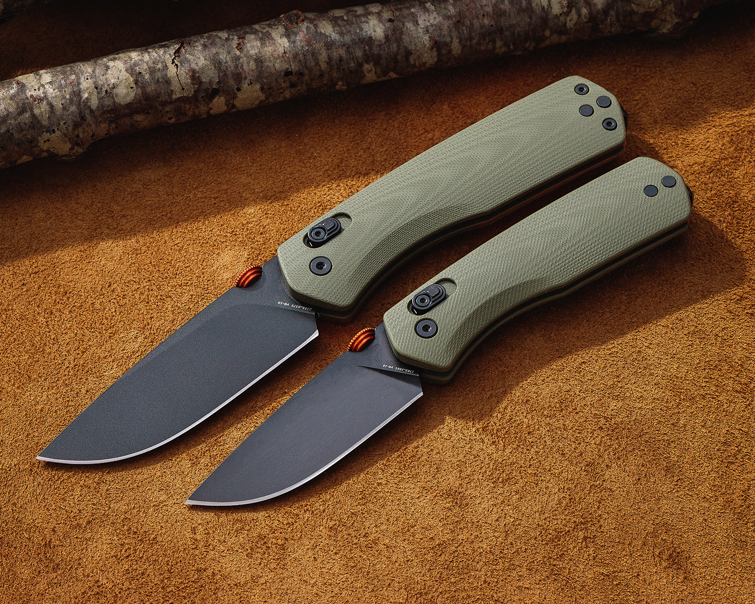 The James Brand Carter XL Folding Knife 3.3" Black VG-10 Plain Blade ...