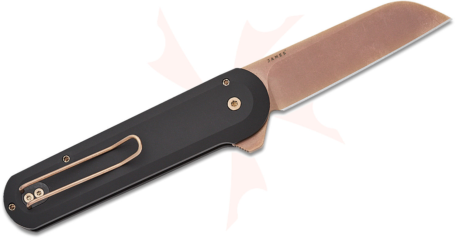 The James Brand The Wells Button Lock Flipper Knife 2.95" Stonewashed ...