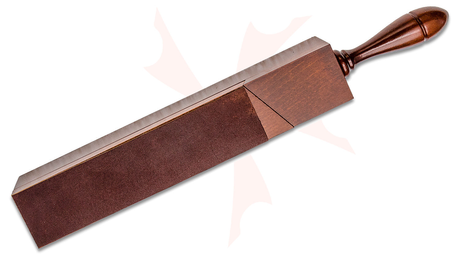 Thiers Issard Handmade Wooden Box With Razor Strop Leather on Both ...