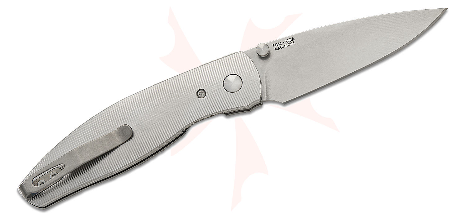 Three Rivers MFG TRM Atom Liner Lock Folding Knife 3.5" CPM-MagnaCut ...