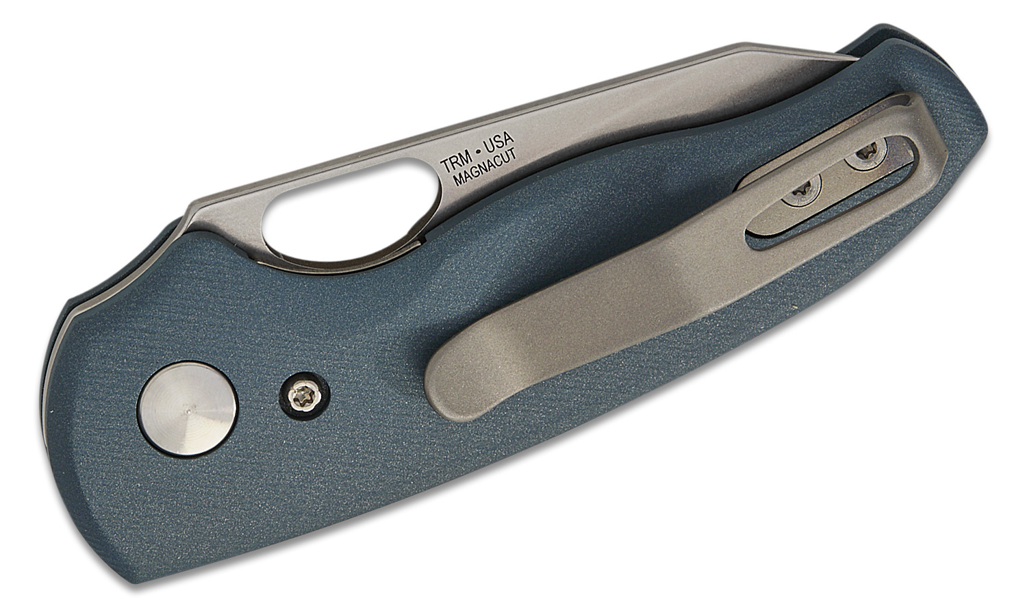 Three Rivers MFG TRM Holier Nerd Liner Lock Folding Knife 2.2" CPM ...